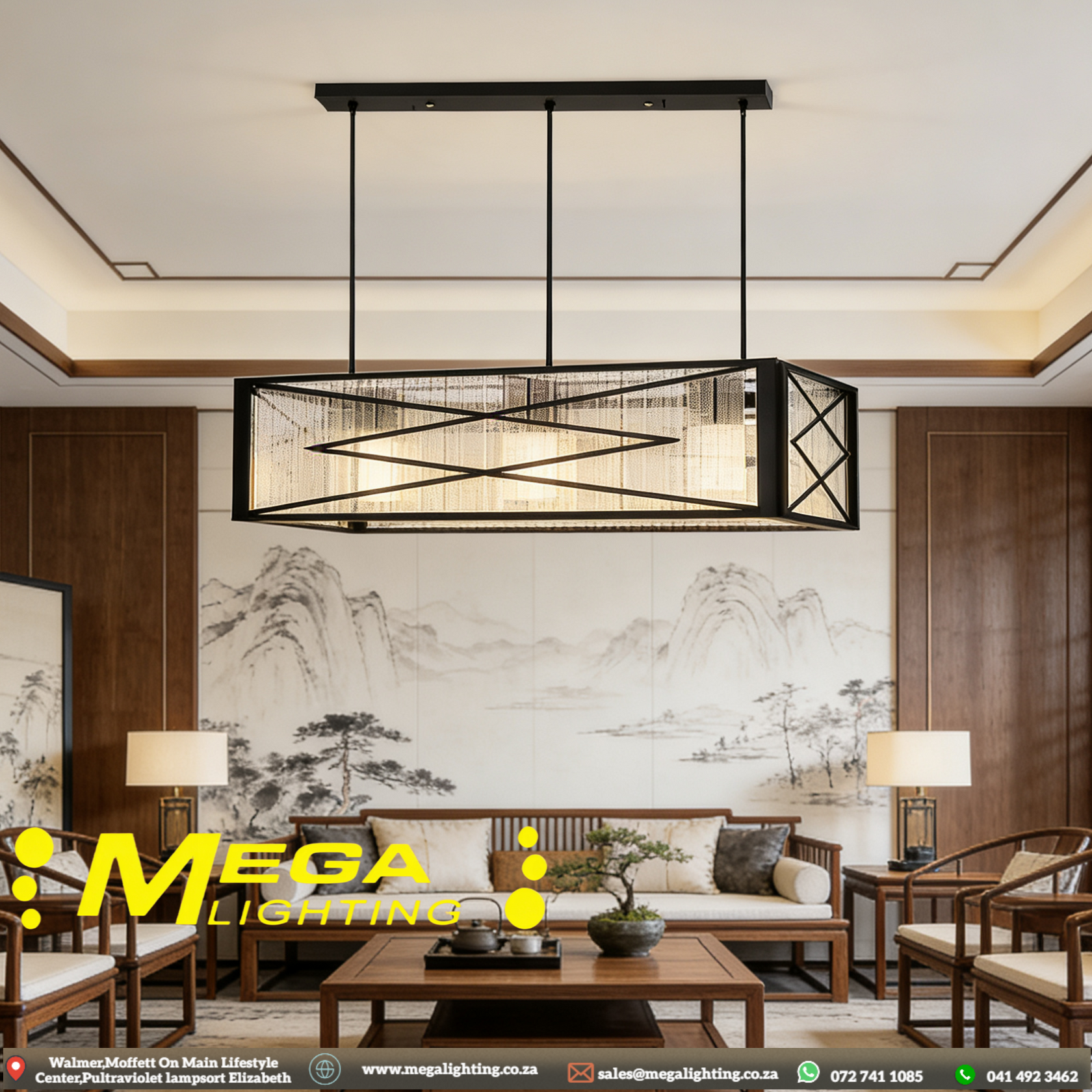 3-Head Modern Nordic Crystal Chandelier | Elegant Modern Pendant Light ...