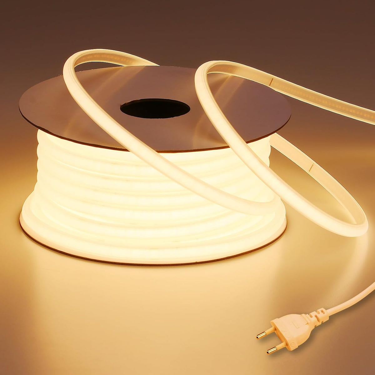 220V COB LED Strip IP65 Waterproof | 3000K/6500K Flexible Cuttable ...