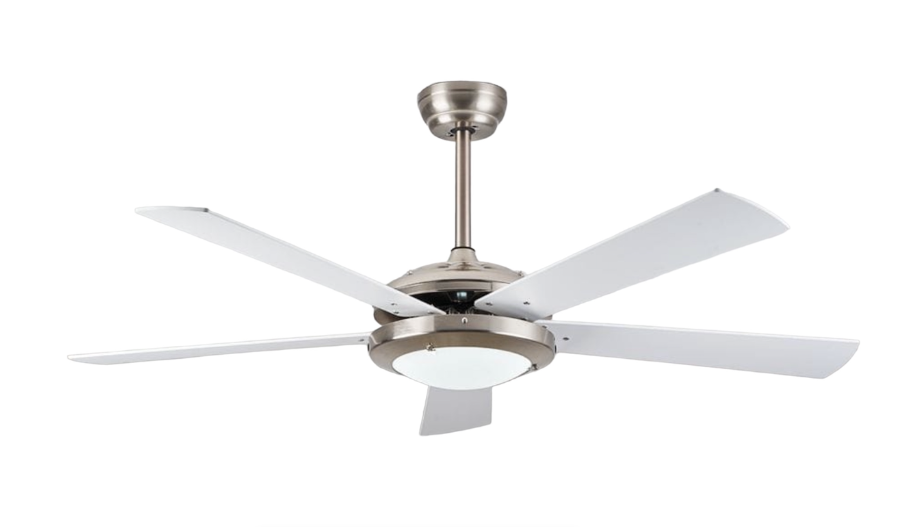 52inch -5 Blade Ceiling Fan With Light And Remote Control | MEGA LIGHTING