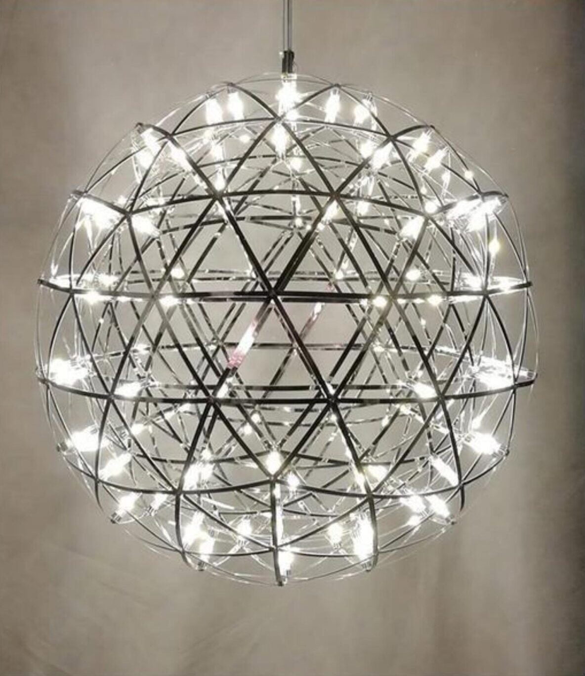 Modern brief Loft spark ball LED Pendant Light fixture 6500k Firework ...