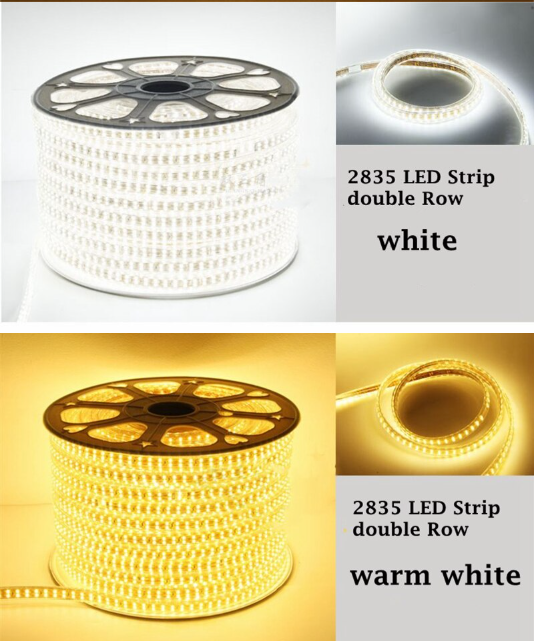220v LED Strip double Row Waterproof 1M | MEGA LIGHTING