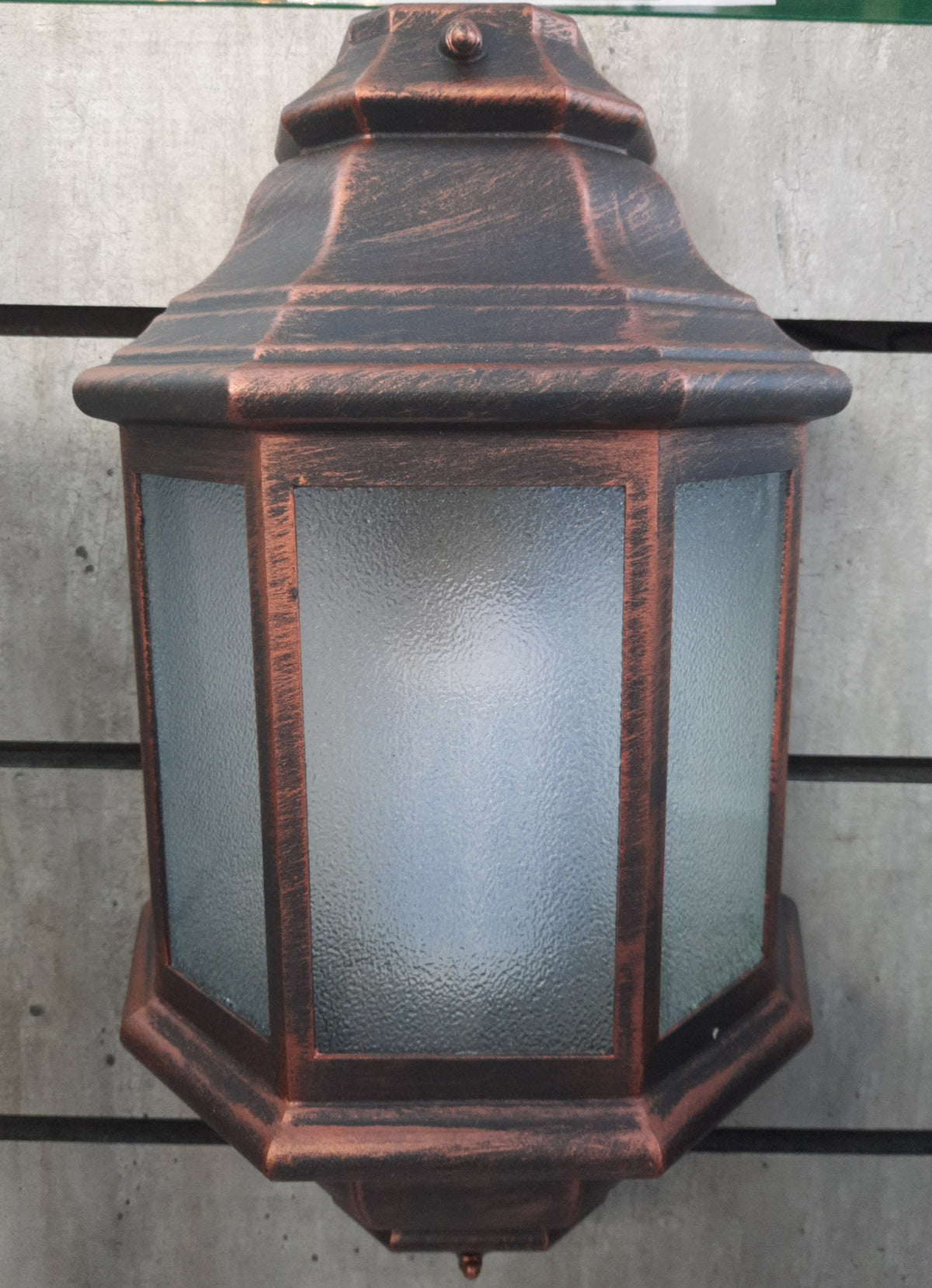 RED Outdoor Wall Lamp For Street Store MEGA LIGHTING